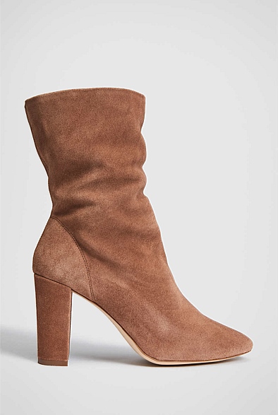 Canyon Camille Suede Boot - Women's Workwear Shoes | Witchery