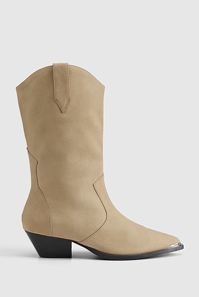 Atmosphere La Belle Leather Boot - Women's Boots | Witchery