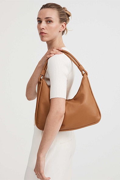 Ginger Soft Leather Shoulder Bag - Women's Leather Bags | Witchery