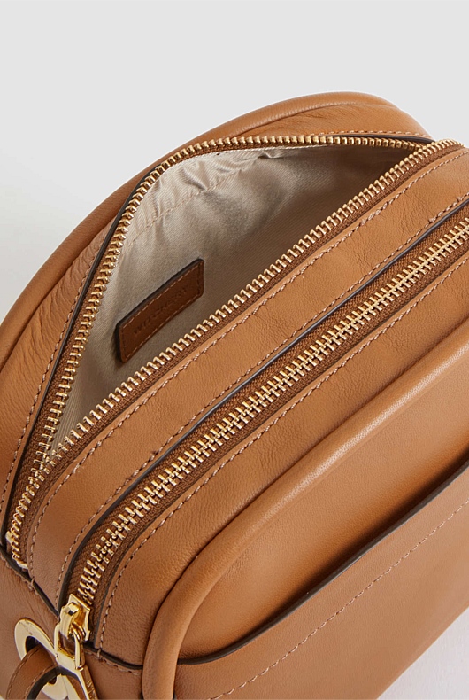 Ginger Soft Leather Camera Bag - Women's Leather Bags | Witchery