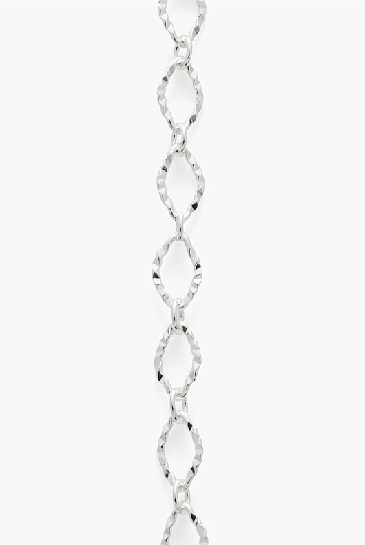 Silver Marquise Chain Necklace - Women's Necklaces | Witchery