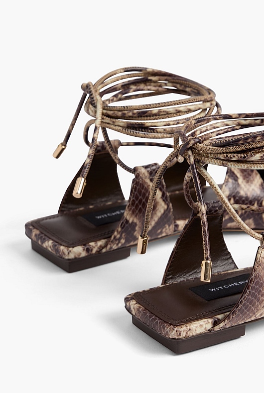 Snake Multi Blake Sandal - Women's Sandals Slides & Thongs | Witchery