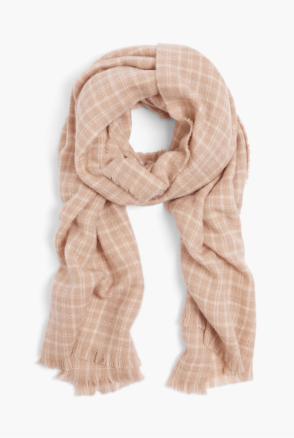 Pebble Essential Check Scarf - Women's Scarves & Wraps | Witchery