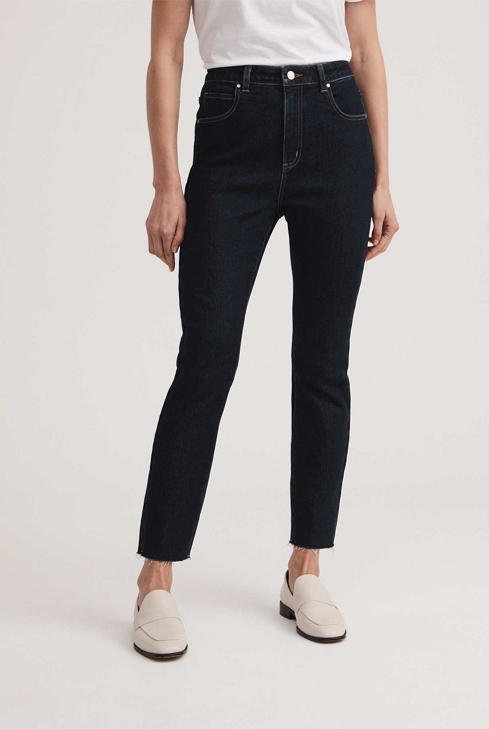 Dark Indigo Sienna Slim Leg Jean - Women's Denim & Jeans | Witchery
