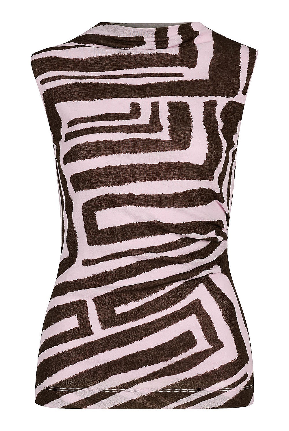 Pink Punch Column Mesh Top - Women's Sleeveless Tops | Witchery