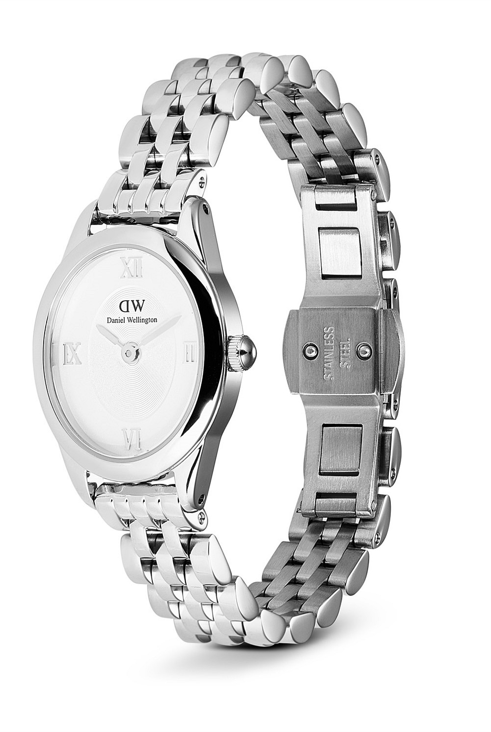 Silver Daniel Wellington Ophelia Mini Silver Watch - Women's Online ...