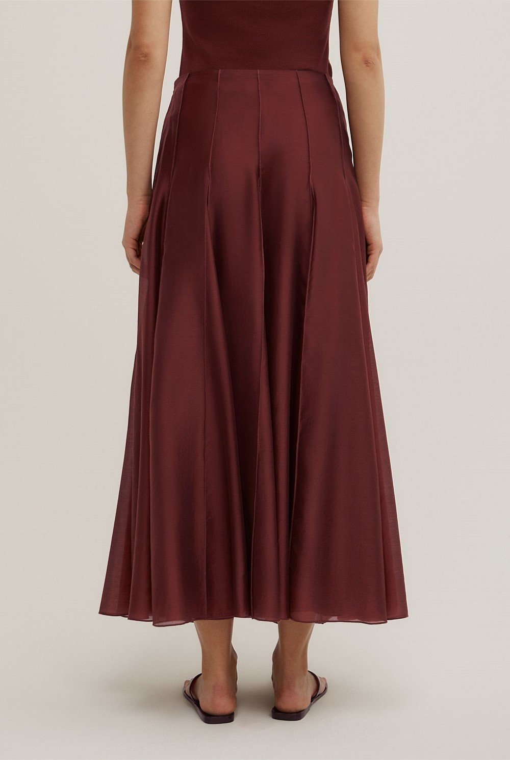 Rhubarb Godet Panel Maxi Skirt - Women's Maxi Skirts | Witchery